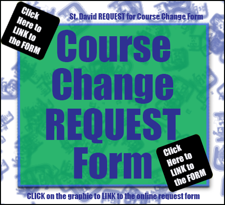 course change request form - St. David C.S.S.